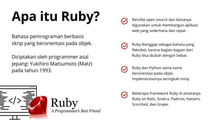 Apa itu Ruby?Pengertian dan Fungsinya - Dhuo Creative